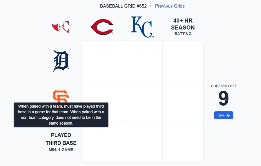 Immaculate Grid: The Game Everyone is Playing - Full on Sport